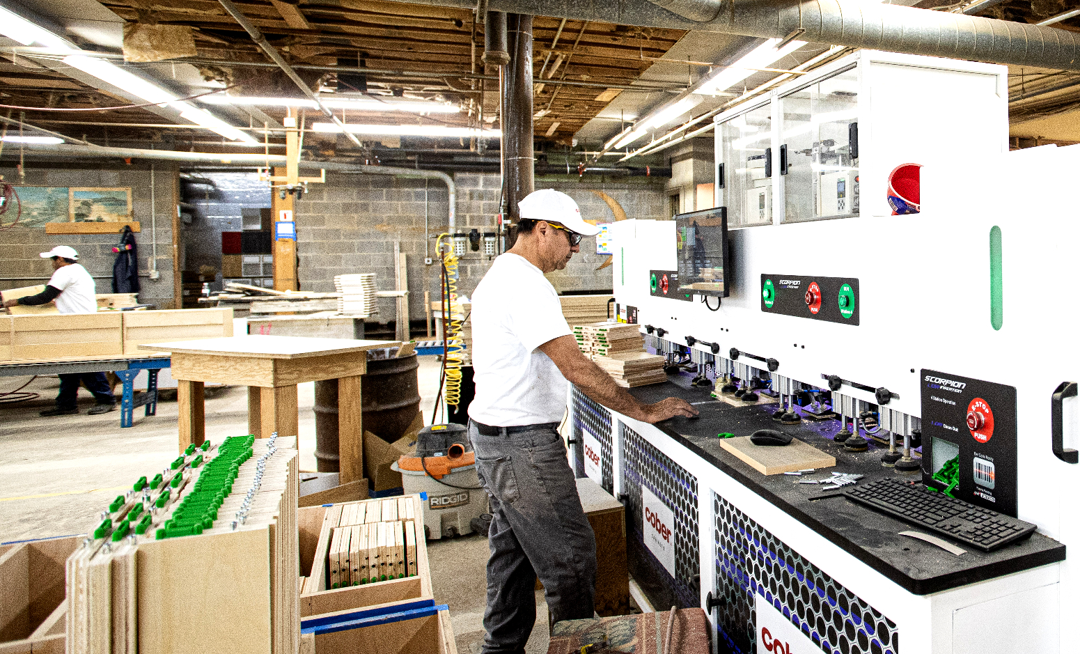 How Six Cober Workers Build Hundreds of Cabinets Daily | IWF Atlanta