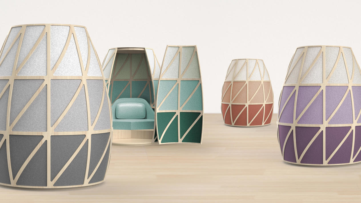 Celebrity Startup Uses 3D Printed Wood for Workplace Pods | IWF Atlanta